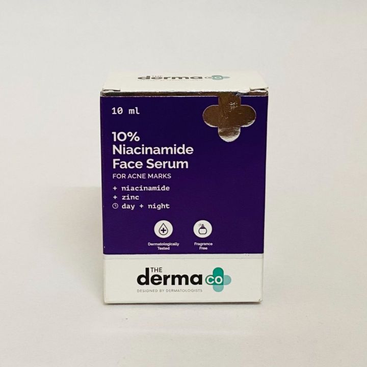 The Derma Co, 10% Niacinamide Face Serum (For Acne Marks), 10 Ml ...