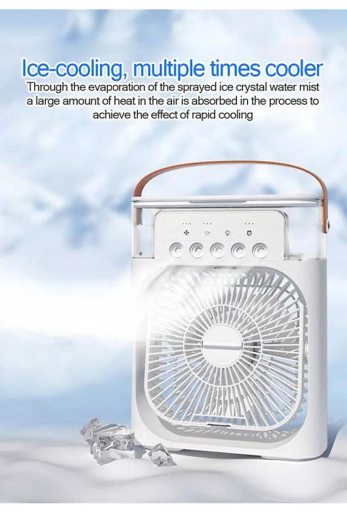 Portable Humidifier Air Cooler Mist Fan Mini Cooler Mini Mist Spray Air ...