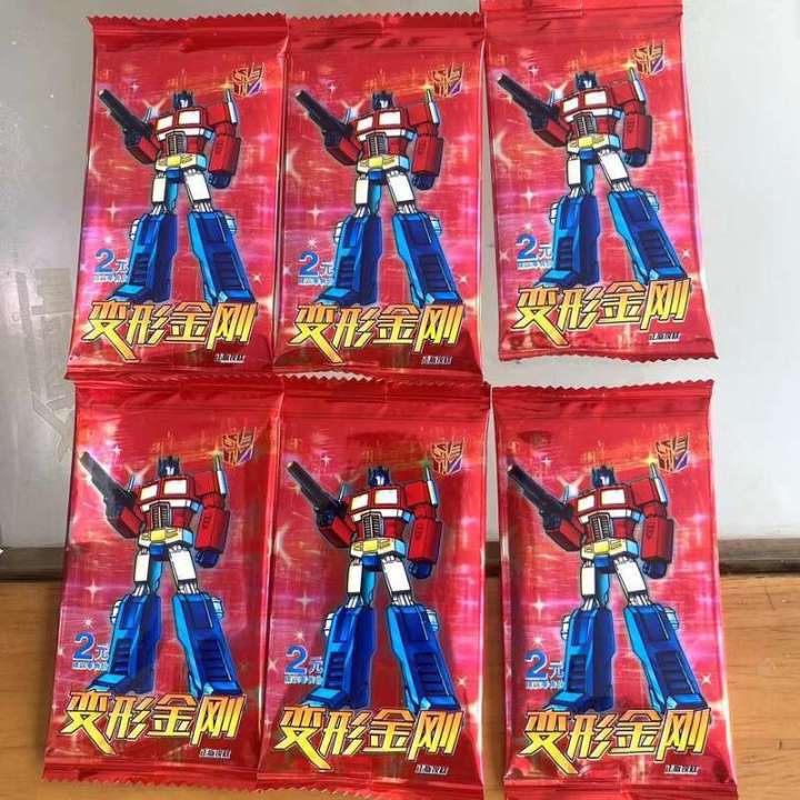 Transformers Character UG Optimus Prime Autobots Robot Bumblebee SSG Card Full Star Collection ...