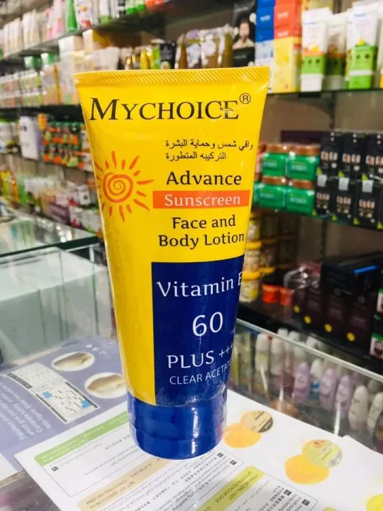 MYCHOICE Advance Sunscreen Face Body Lotion 150g | Daraz.com.np
