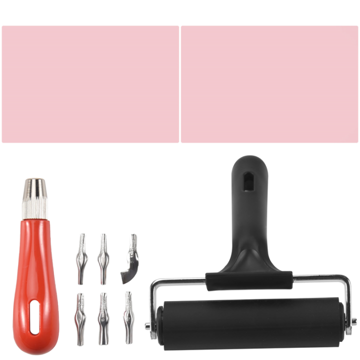 Rubber Stamp Making Kit,Block Printing Tool Kit,Linoleum Cutter | Daraz ...
