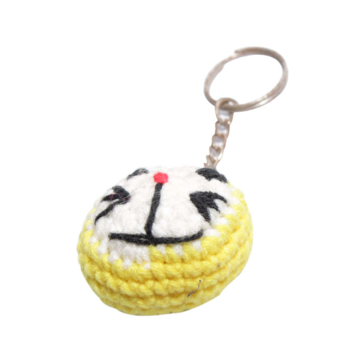 Handmade Doraemon Crochet Key Ring | Daraz.com.np