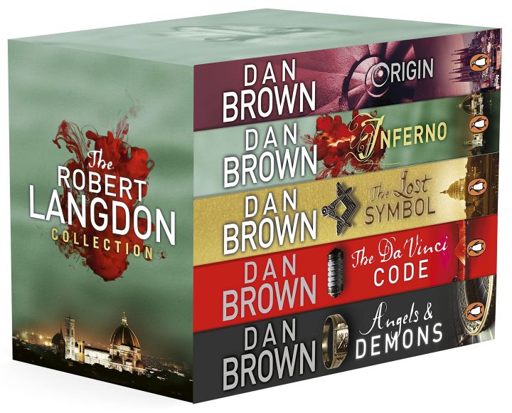 The Robert Langdon Collection Box Set (5 Books of Dan Brown – Da Vinci Code , Angels And Demons ...
