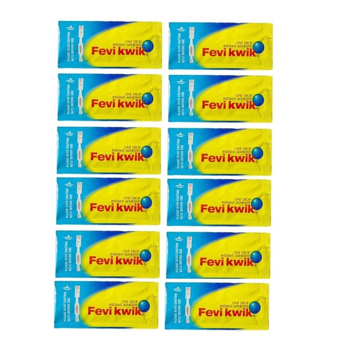 Fevi Kwik Instant Adhesive (Pack of 12) | Daraz.com.np