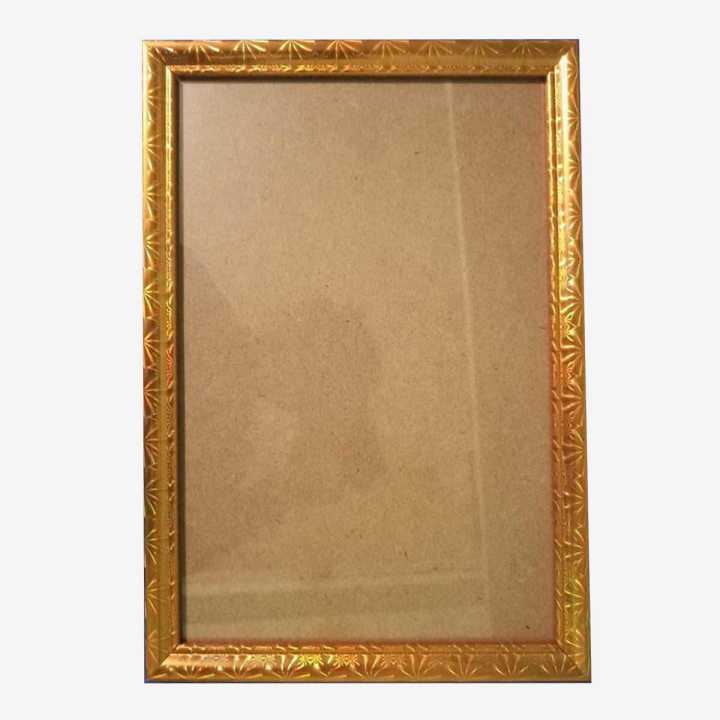 Golden Boarder A4 Size Photo Frame | Daraz.com.np