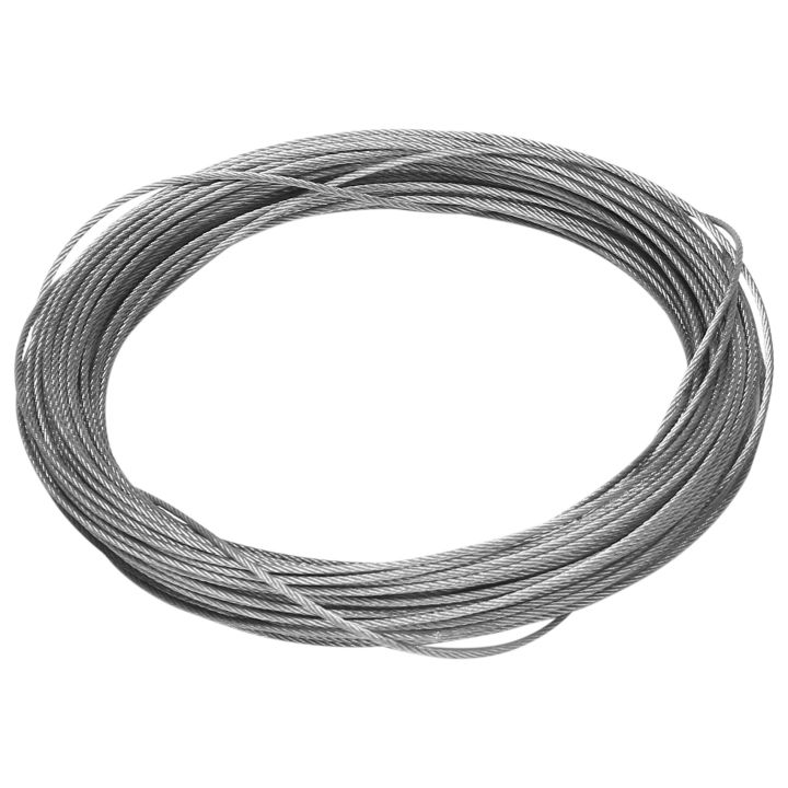 STAINLESS Steel Wire Rope Cable Rigging Extra, Length:15m Diameter:1 ...