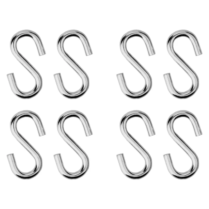 EITGZWAS Heavy Duty S Hooks Ultra Thick Hammock S Shaped Hooks ...
