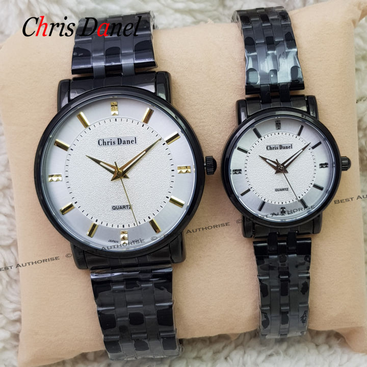 Chris Danel (CD) Luxury Casual Design Round Dial Quartz Stainless Steel ...