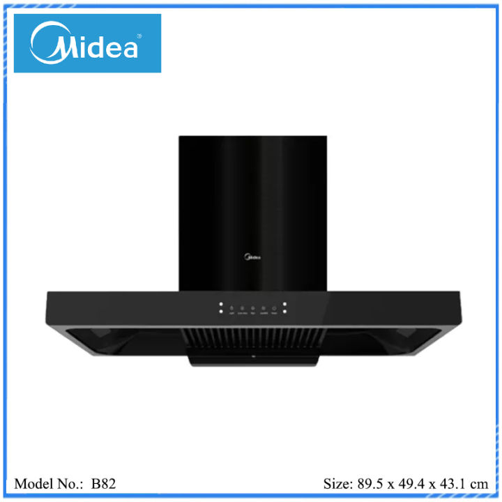 Midea B82 Heat Auto Clean Kitchen Hood (B82 - 90 CM) | Daraz.com.np
