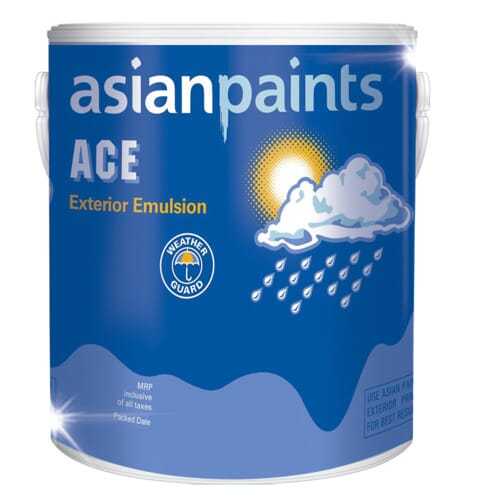Asian Paints Ace Exterior Emulsion- White- 4ltr | Daraz.com.np