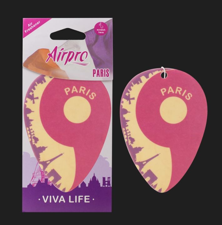 Airpro Viva Life Paper Card Paris | Daraz.com.np