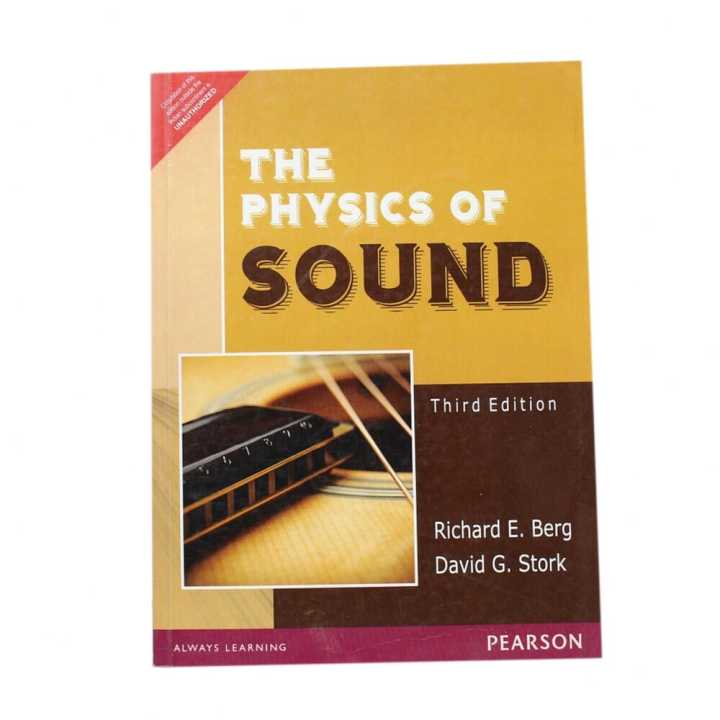 The Physics Of Sound - Richard E. Berg/David G. Strok | Daraz.com.np