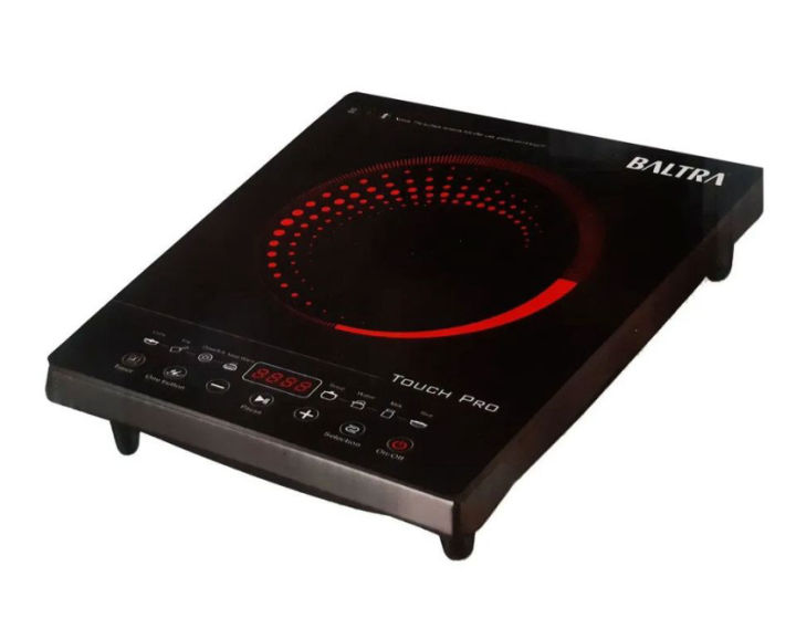 BALTRA TOUCH PRO 1,800W INDUCTION COOKTOP WITH 8 COOKING PRESETS, 4 ...