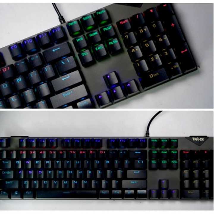 Track Tk 188 Mechanical Gaming Keyboard Blue Switch Running Light ...