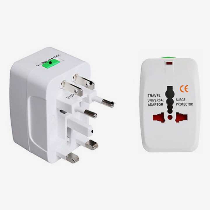 All in One International Plug Adapter Port / Universal Travel Ac ...
