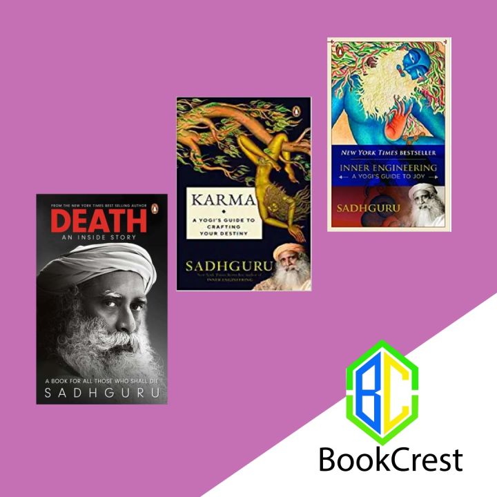 3 book set (Death, Karma And inner Engineering by Sadguru) | Daraz.com.np
