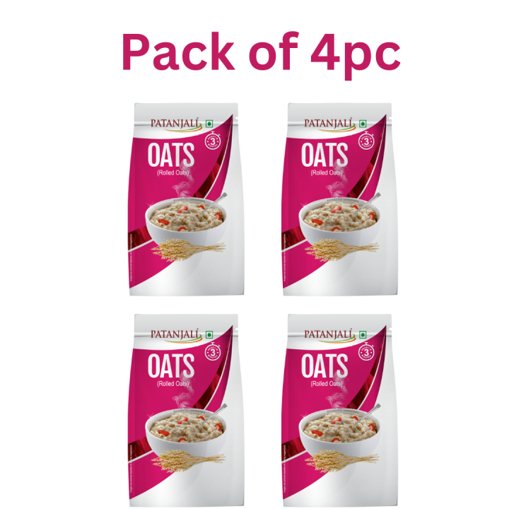 Patanjali Indian Oats 200grm Pack of 4pc | Daraz.com.np