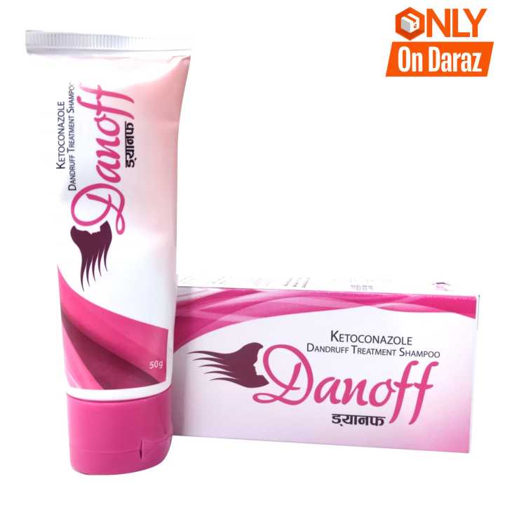 Danoff Ketoconazole Dandruff Treatment Shampoo , 50Ml, For Dandruff ...