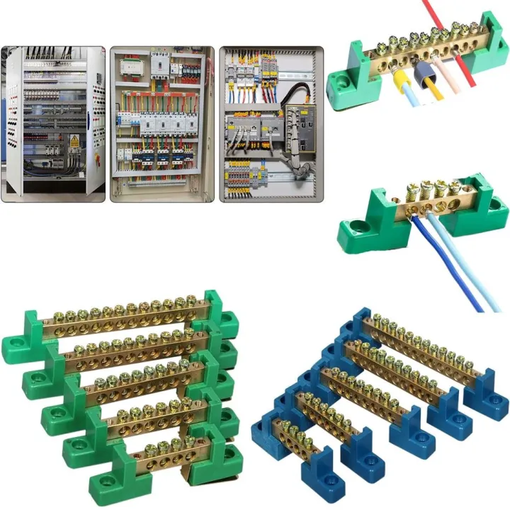 Brass Strip Protection Wiring Terminal Distribution Box Copper Bar ...
