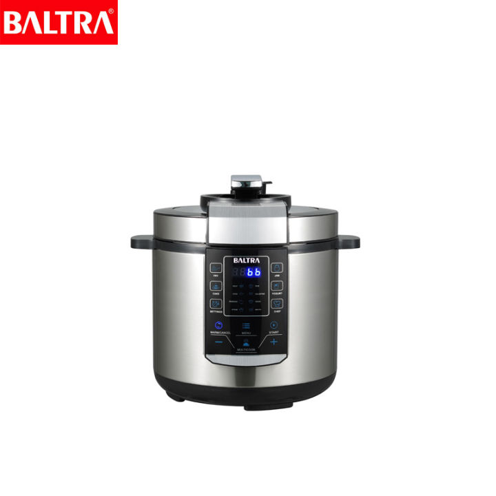 BALTRA Electric Pressure Cooker | Insta Cook | Capacity: 6 L | Digital ...