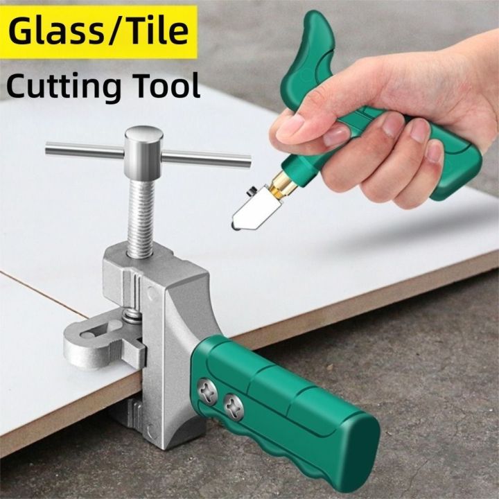 New Manual Diamond Glass Cutter Professional Green Tile Cutter Glass ...