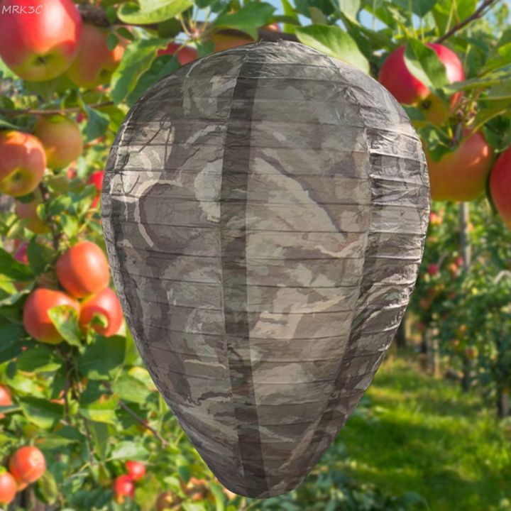 MRK3C 1-10pcs Hanging Wasp Deterrent Paper Hornet Wasp Nest Repellent ...