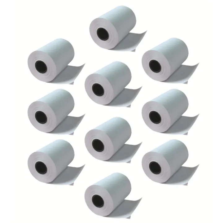 3 inch 1-Ply Bond Receipt Paper POS Cash Register Paper 10 Roll | Daraz ...