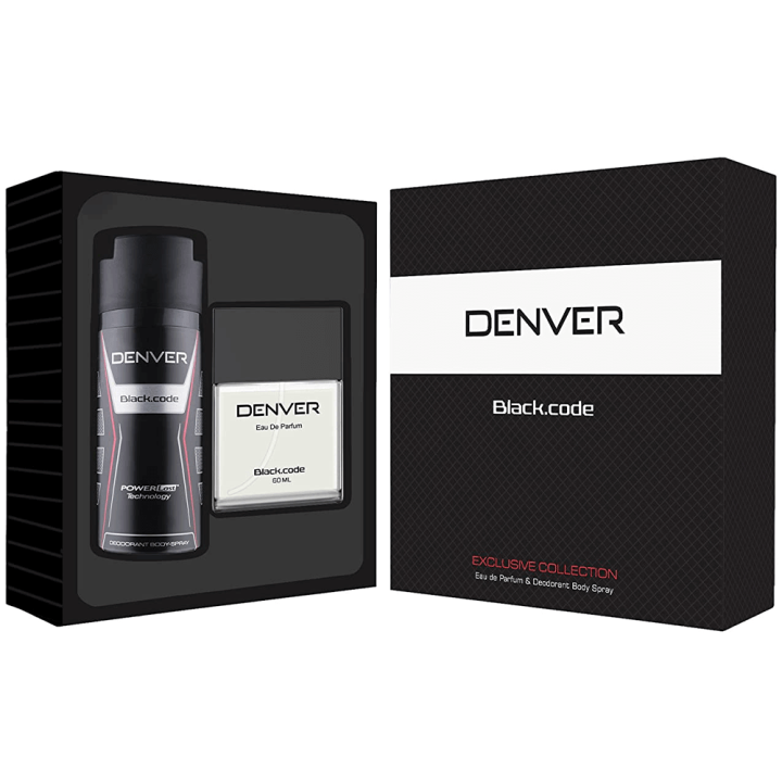 Denver Black Code Exclusive Collection Gift Pack (Perfume + Deodorant ...