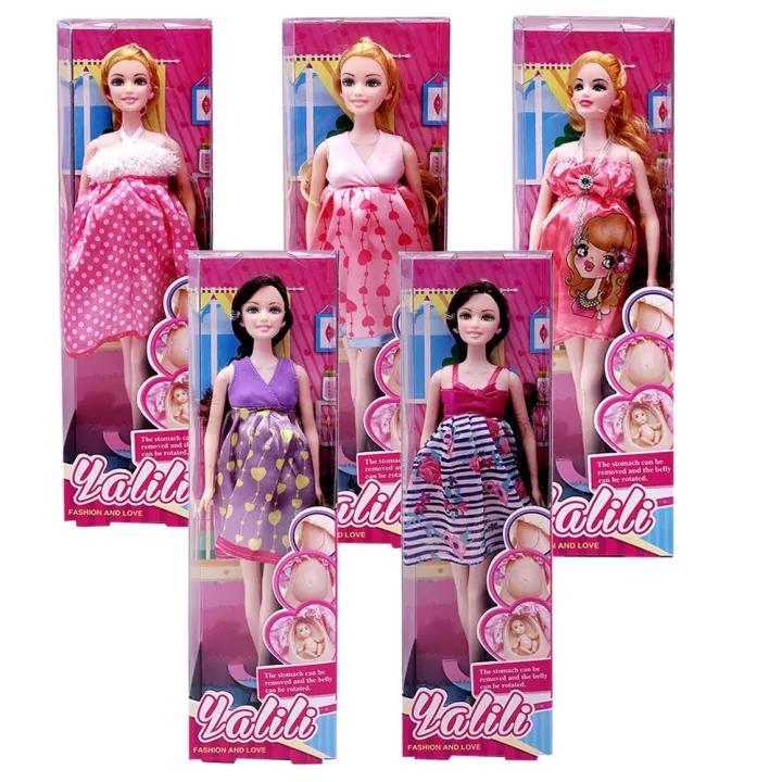 Birthday Gift With Babies Pregnant Dolls Figure Body Multi Joints ...