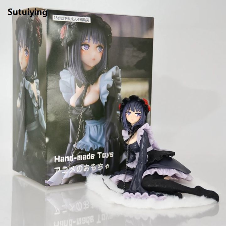 Sutuiying 12cm My Dress-Up Darling Anime Figure Black Maid Outfit ...