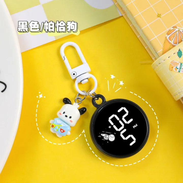 Small Hanging Watch Cartoon Female Pocket Watch Luminous Cute Mini ...