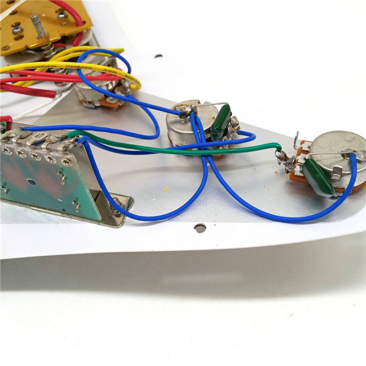 2X Electric Guitar Pickguard Pickups Loaded Prewired Scratchplate ...