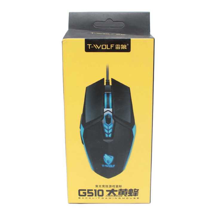 T-Wolf Gaming Mouse G510 | Daraz.com.np