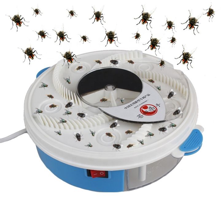 Electric Fly Trap for Indoor & Outdoor – USB Rechargeable Bug Zapper ...