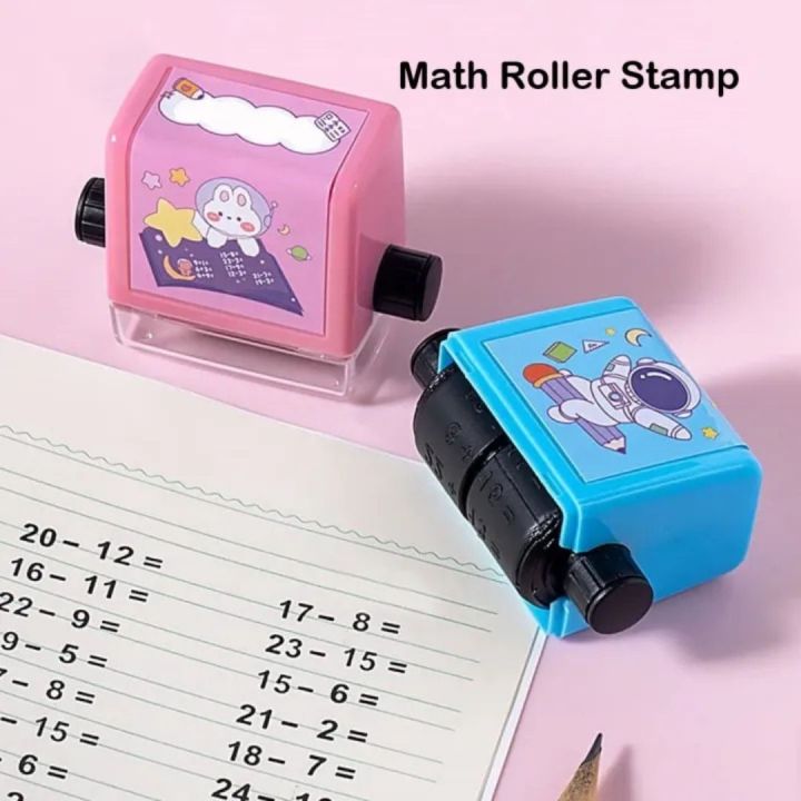 Math Learning Roller Stamp Set – Kids Educational Fun Toy | Daraz.com.np