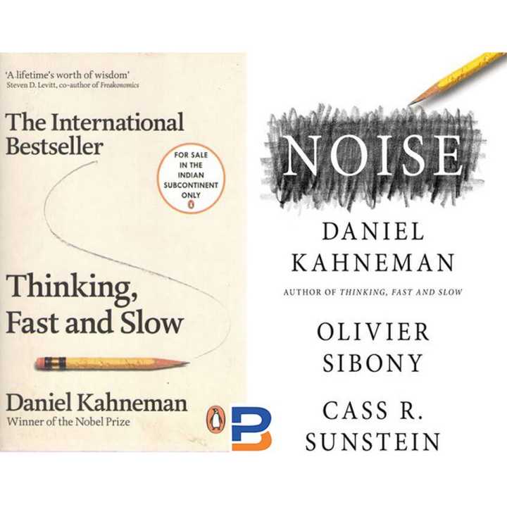 Thinking Fast And Slow / Noise By Daniel Kahneman | Daraz.com.np