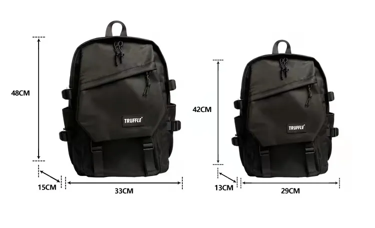 Truffle Soft Trendy Backpack 16" Laptop Storage Unisex T2295 (l) | Jeevee