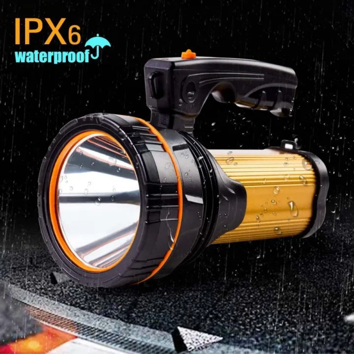 Super Bright Rechargeable Torchlight, LED Spotlight Flashlight/ Smart ...