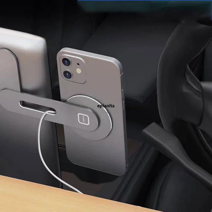 GUSTO Invisible Foldaway Car Phone Mount Holder 15W Magnetic Magsafe ...