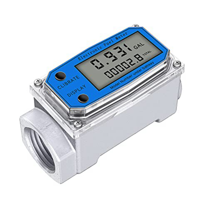Fuel Flowmeter Water Flow Meter Accuracy Flow Meter for Measure of Water Crude Oil, Methanol ...