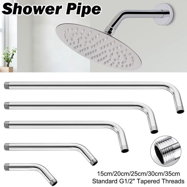 Bathroom Home Accessories Stainless Steel Shower Pipe Wall Mounted ...