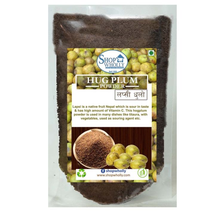 SHOP WHOLLY Lapsi Powder (Lapsi Ko Dholo) Hog Plum - 200Gm | Daraz.com.np