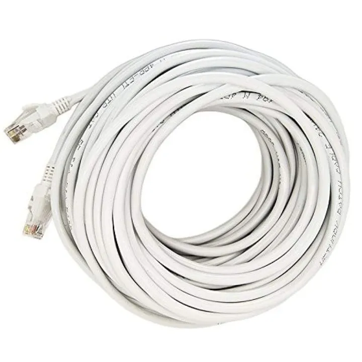 20m Ethernet Cable Male to Male Link Network LAN Cable Patch Cord ...