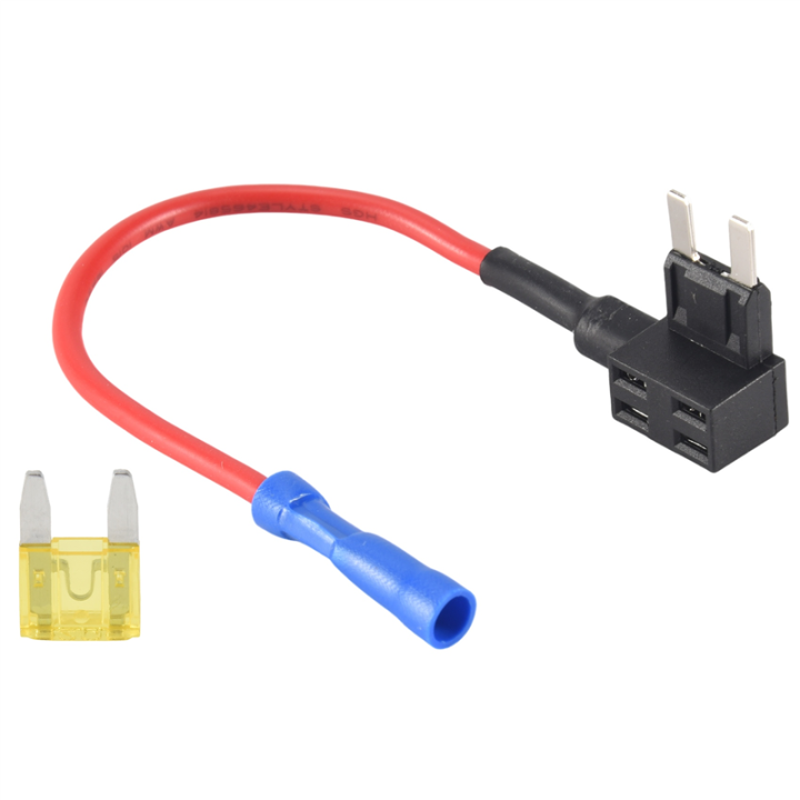 2-Insert blade fuse adapter voltage tap for Automotive Fuses ATT Mini ...