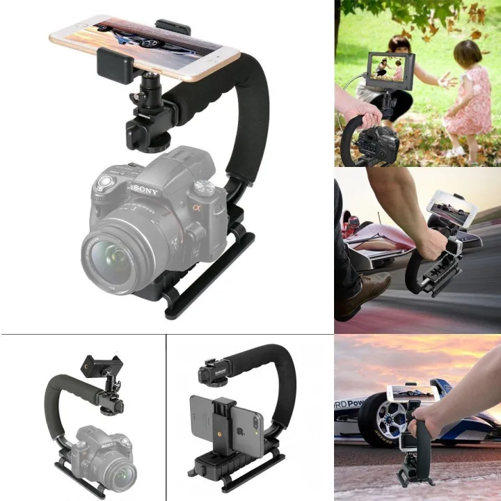 4-In-1 Smartphone + Action Camera + Camcorder+ Dslr Camera Stabilizer C ...