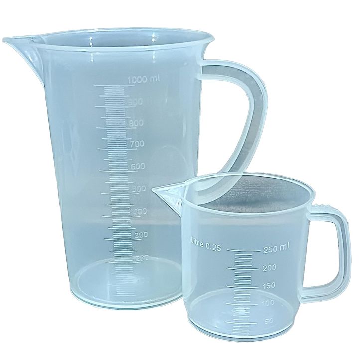 Transparent Measuring Cup Set, 250ml and 1000ml | Daraz.com.np