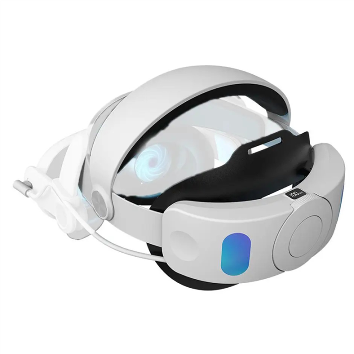 1 Piece RGB Head Strap with 6000MAh Battery White for 3 VR Headset ...