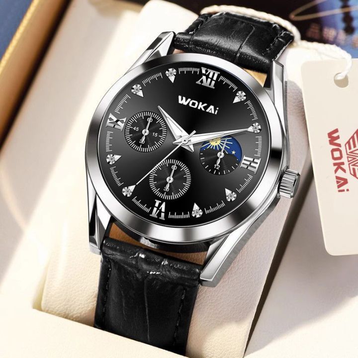 WOKAI/ Wokai Men's Watch Automatic Movement Mechanical Luxury Business ...