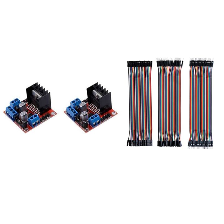 L298N Motor Drive Controller Board Stepper Motor Control Module Dual H ...