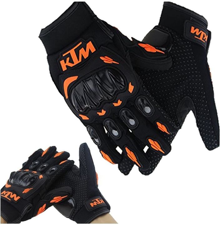 KTM Moto Biker Hand Gloves for Riding Bikes/Motorcycles/Cycles | Daraz ...